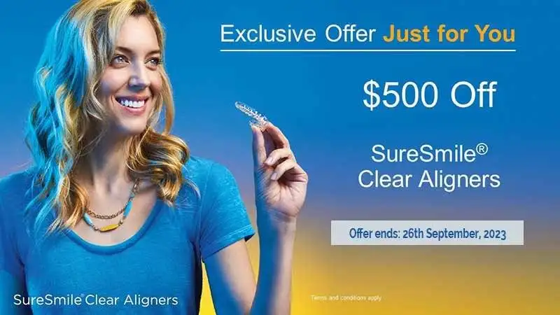 SureSmile® Clear Aligners - Limited-Time Exclusive Offer